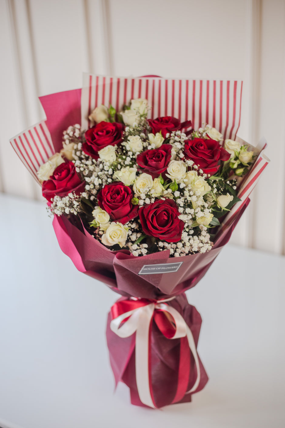 Buy Red Roses Flowers & Fresh Bouquet Online In Pakistan – House of Flowers