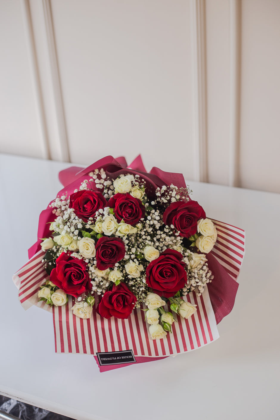 Buy Red Roses Flowers & Fresh Bouquet Online In Pakistan – House of Flowers