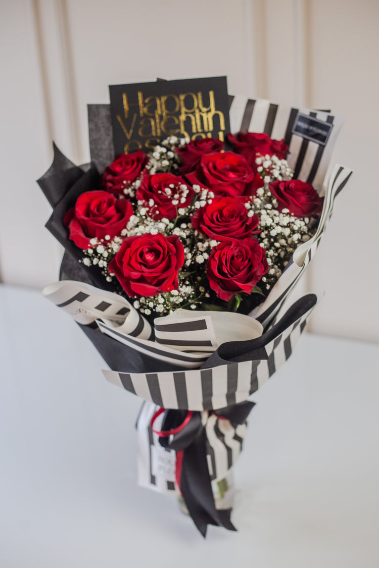 Buy Red Roses Flowers & Fresh Bouquet Online In Pakistan – House of Flowers